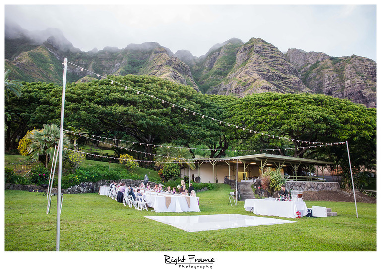 Oahu Hawaii - Kualoa Ranch Wedding at Paliku Gardens ~ Right Frame ...